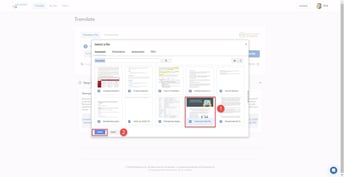 How to translate Google Drive files